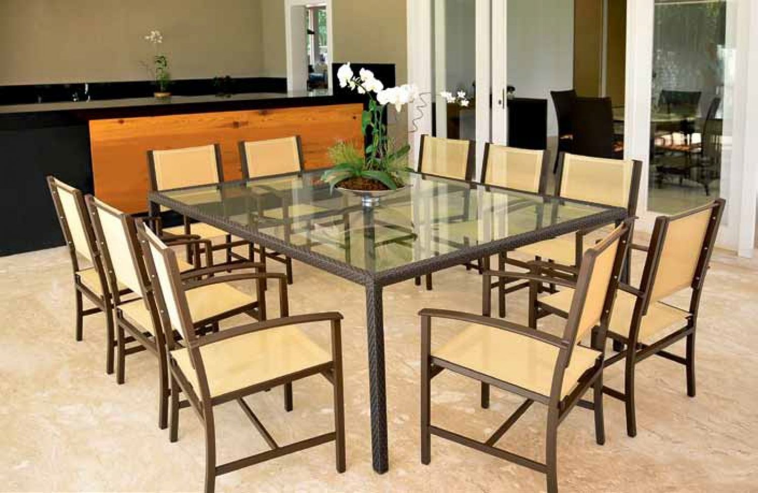 BASE DE MESA DE JANTAR EM ALUMÍNIO - Zaika Mobiliário